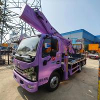 China 23m Aerial Work Vehicle with Operating Basket and Stair Lift Truck for sale
