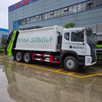 China Sell Export Sanitation Garbage Truck 24cmb Compression Garbage Truck 6X4 Drive for Customization. for sale