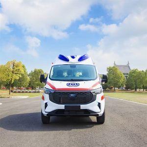 China Ford Gasolinetransit Monitoring Ambulance Hostiptal ICU First Aid Ambulance for sale