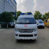 China Foton Scenic Negative Pressure Ambulance Monitoring ICU Rescue Transport Vehicle for sale