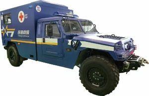 China Four Wheel Drive Ambulance Medical Emergency Ambulance Special Vehicles to Treat The Wounded for sale