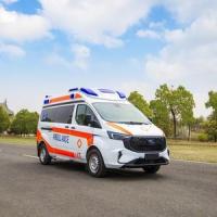 China Ford Gasolinetransit Monitoring Ambulance Hostiptal ICU First Aid Ambulance for sale