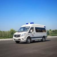 China Futian Diesel 4X2 Emergency Rescue Ambulance Negative Pressure Ambulance for Patients Delivery and Treatment for sale