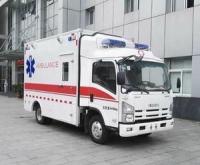 China Isuzu ICU Patient First Rescue Negative Pressure 4X4 Ambulance for sale