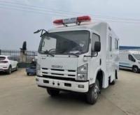 China All Driven Diesel 4X4 Van Cargo Model Isuzu Isolation Ambulance for sale