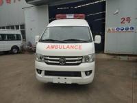 China China Brand Foton 4WD 4X2 Type New Ambulance Car Emergency Medical Services for sale