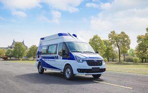 China Medical Ambulance International Ambulance Electric Ambulance Ford-Transit-Ambulance with Oxygen and Portable Ventilators for sale