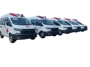 China New Design Ambulance Vehicle New Monitoring Medical Service Ambulance Car Emergency Vehicle for sale