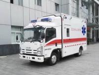 China Japanese Brand Isuzu 4X4 Npr Series 700p off-Road Transport Ambulance with Medical Equipment for sale