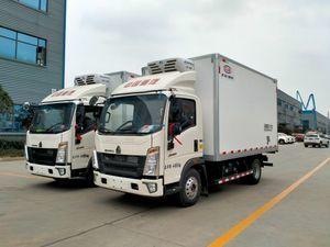China Sinotruk HOWO Refrigerated Truck Fresh Food Transport Truck Efficient Seafood Transport Truck Insulated Truck Pharmaceutical Transport Truck for sale