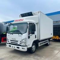 China Used Isuzu Vegetable Transport Truck Milk Transport Refrigerated Truck for sale