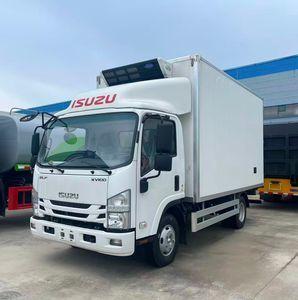 China Used Isuzu Vegetable Transport Truck Milk Transport Refrigerated Truck for sale
