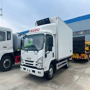 China Isuzu 3-Tons 5-Ton Food Transport Trucks Seafood Refrigerated Trucks for sale