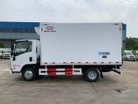 China Isuzu Refrigerated Delivery Truck for Long-Distance Fresh Food Transport for sale