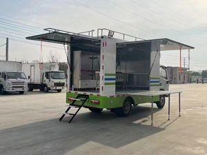 China Outdoor Kitchen Fast Food Truck with Cooking Equipment for sale