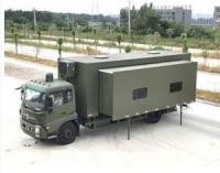 China Customized Heavy Duty Outdoor Mobile Camping Shelter Truck Lodging Vehicle Domitory Logistics Emergency Support for sale