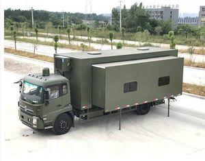 China Customized Heavy Duty Outdoor Mobile Camping Shelter Truck Lodging Vehicle Domitory Logistics Emergency Support for sale