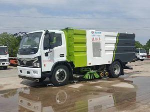 China 12t Sweeper Truck Road Sweeper Road Flushing Truck Street Sweeper Dongfeng Jiefang Isuzu Heavy Duty Truck Manufacturer Global Sales for sale