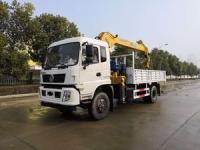 China Dongfeng 4X2 Drive Hydraulic Truck Crane 8-10t Truck Mounted Crane Truck for sale