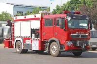 China Rescue Heavy-Duty 6X4 Sinotruk 18t Fire Truck with Crane for sale
