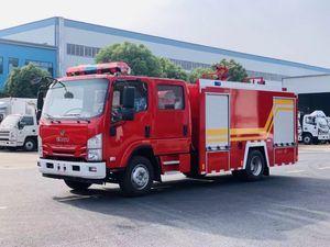 China Isuzu 3000 Liters Water Tank Fire Truck Forest Fire Truck Fire Rescue Truck for sale
