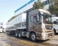 China Premium Hydraulic Discharge Feed Semi-Trailer for Bulk Transport for sale