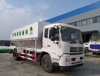 China Heavy-Duty 15m3 Bulk Feed Transport Truck for Poultry for sale