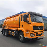 China Shacman 20000 Liters Vacuum Sewage Suction Truck for sale