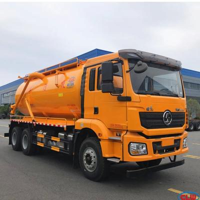 China Shacman 20000 Liters Vacuum Sewage Suction Truck for sale