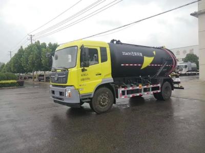 China Manufacturer Direct Sales of 15 Cubic Meters Dongfeng Sewer Cleaning Truck Sewage Suction Transport Truck Powerful Suction Truck for sale