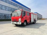 China Manual Transmission ISUZU 5 Ton Water Fire Truck for Emergency Response for sale