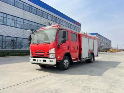 China Manual Transmission ISUZU 5 Ton Water Fire Truck for Emergency Response for sale