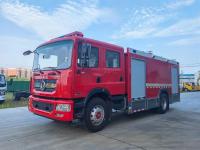 China Dongfeng 8 ton Water Tank Fire Truck Extinguisher Truck for sale