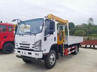 China Isuzu 4X2 Drive 5 ton Truck Mounted Crane for Industrial for sale