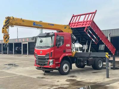 China New or Used 4X2 Drive 10 ton Truck Mounted Crane for sale