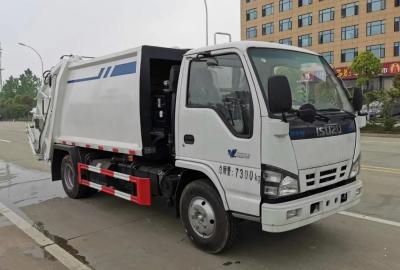 China Japanese Isuzu Rear-Mounted Compression Garbage Truck for sale