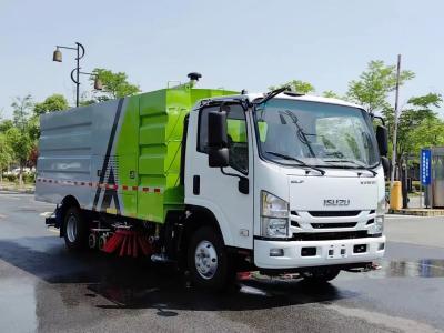 China Isuzu 4X2 Heavy-Duty Road Sweeper Truck for Efficient Cleaning High Strength Isuzu 4X2 Street Sweeper Truck for Urban Maintenance for sale