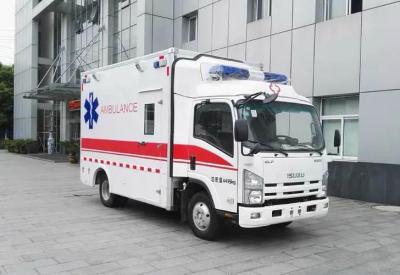 China Isuzu New Designed Emergency Vehicles Hospital Rescue Ambulance with Medical Equipment for Sale for sale