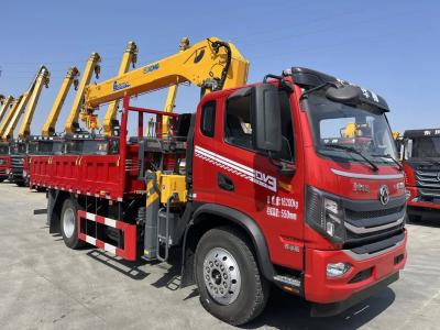 China Export Hot Selling 4X2 Truck Mounted 8 ton Crane for sale