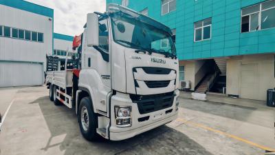 China ISUZU GIGA 6x4 12 ton Cargo Crane Truck for Construction for sale