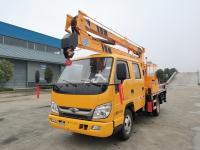 China FORLAND Double Row Cabin 13m Aerial Platform Truck for sale