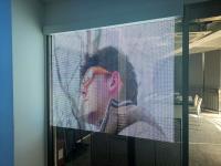 China Transparent led display 6mm 5V Retail Stores  Airports  Digital Billboards transparent led display screen for sale