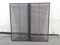 China High Brightness P3.9 4000-4500cd 1000*500mm LED Grille Screen Outdoor LED Display for Commercial Advertising Campaigns for sale