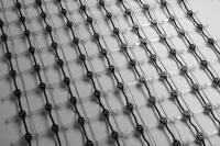 China Flexible LED Mesh Display P100 IP67 Waterproof RGB LED Mesh Screen For Glass Curtain Building for sale