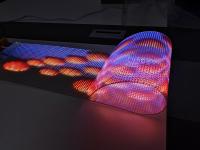 China High Brightness Transparent Display Screen P6 Full Color Glass Wall LED Screen for sale