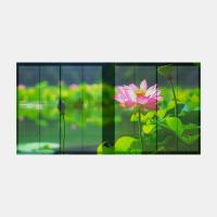 China Indoor Transparent LED Display Screen SMD2020 LED Glass Window LED Display For Advertisement Mall for sale