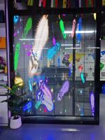 China P8 DC12V Ultra Thin High Transmittance Transparent LED Screen for Indoor Large Display for sale