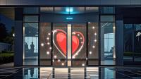 China Hanging Install P6 Transparent LED Display Screen 240mm×1000mm With Module for sale
