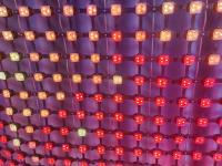 China 70% Transparency LED Mesh Display High Brightness Outdoor LED Mesh for sale