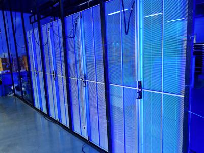 China P2.6-P6.3 IP65 Transparency LED Grille Screen For Shopping Malls / Exhibition Halls for sale